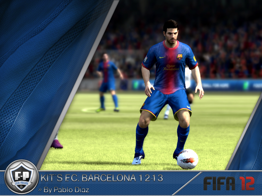 » Kit's F.C. Barcelona 12-13 | FIFA12 ~ • FIFA Pasión | FIFA 12